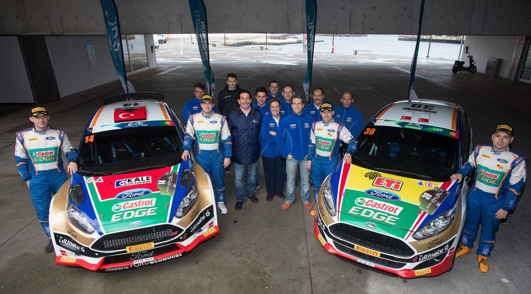 Avrupa Ralli Şampiyonası Takımlar Şampiyonu, Castrol Ford Team Türkiye ...